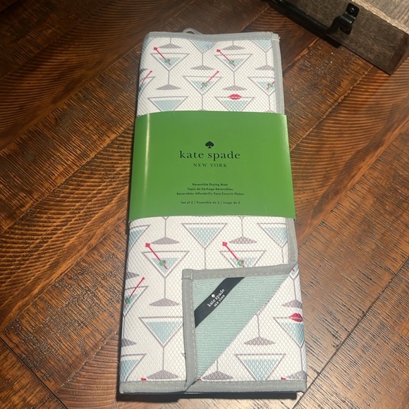 kate spade | Kitchen | Newkate Spade Martini Glasses Set Of Two ...